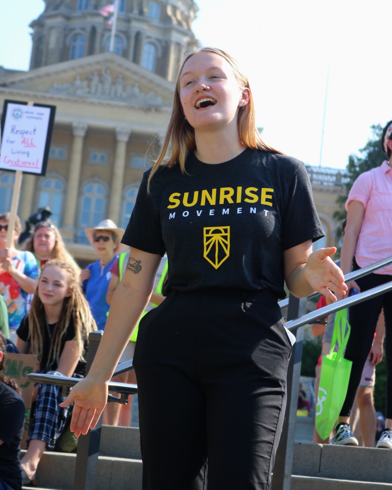 ON SALE: Sunrise Logo Tee (OLD LOGO) – Sunrise Movement